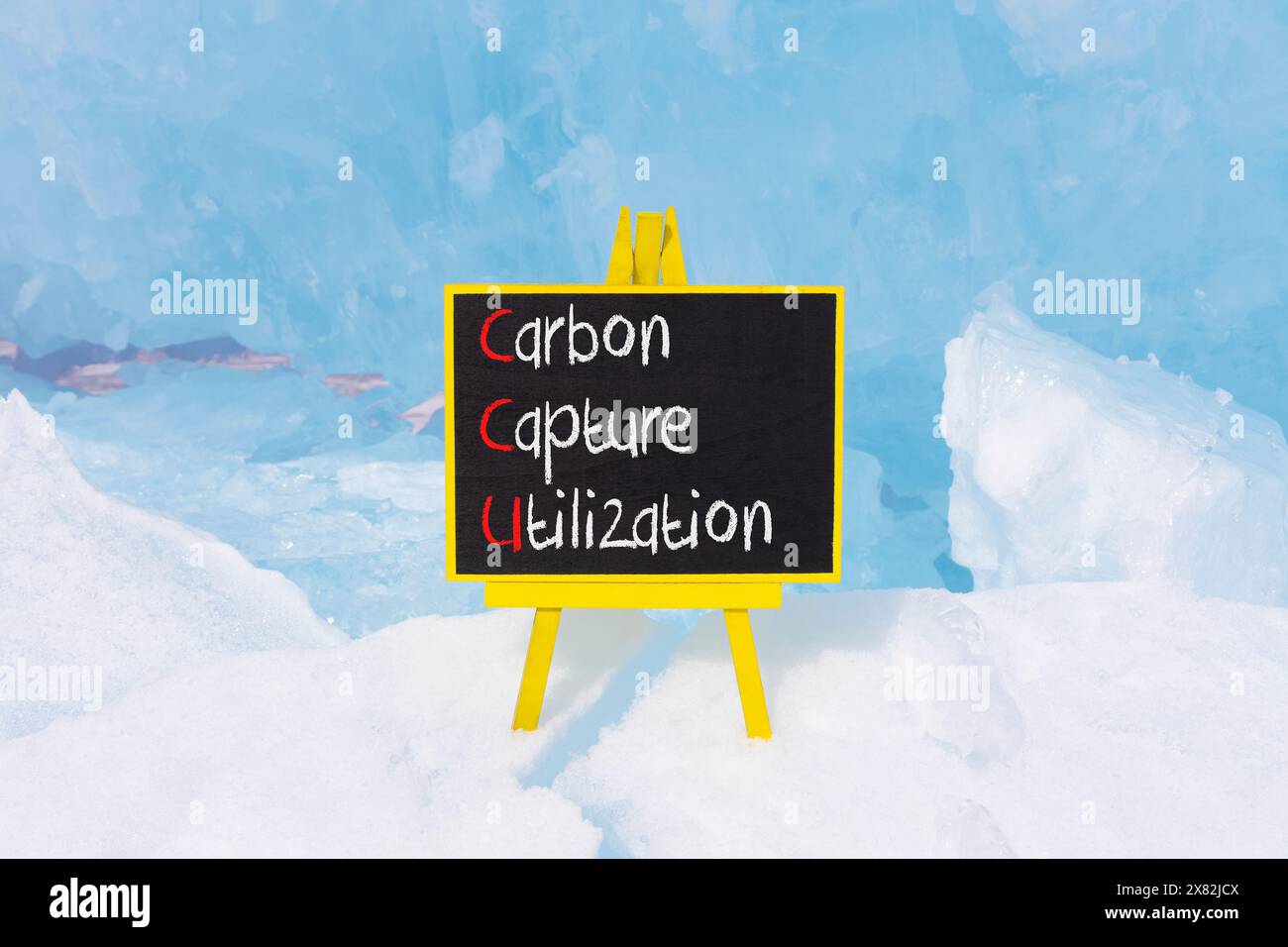 Ccu Carbon Capture Utilization Symbol Concept Words Ccu Carbon Capture
