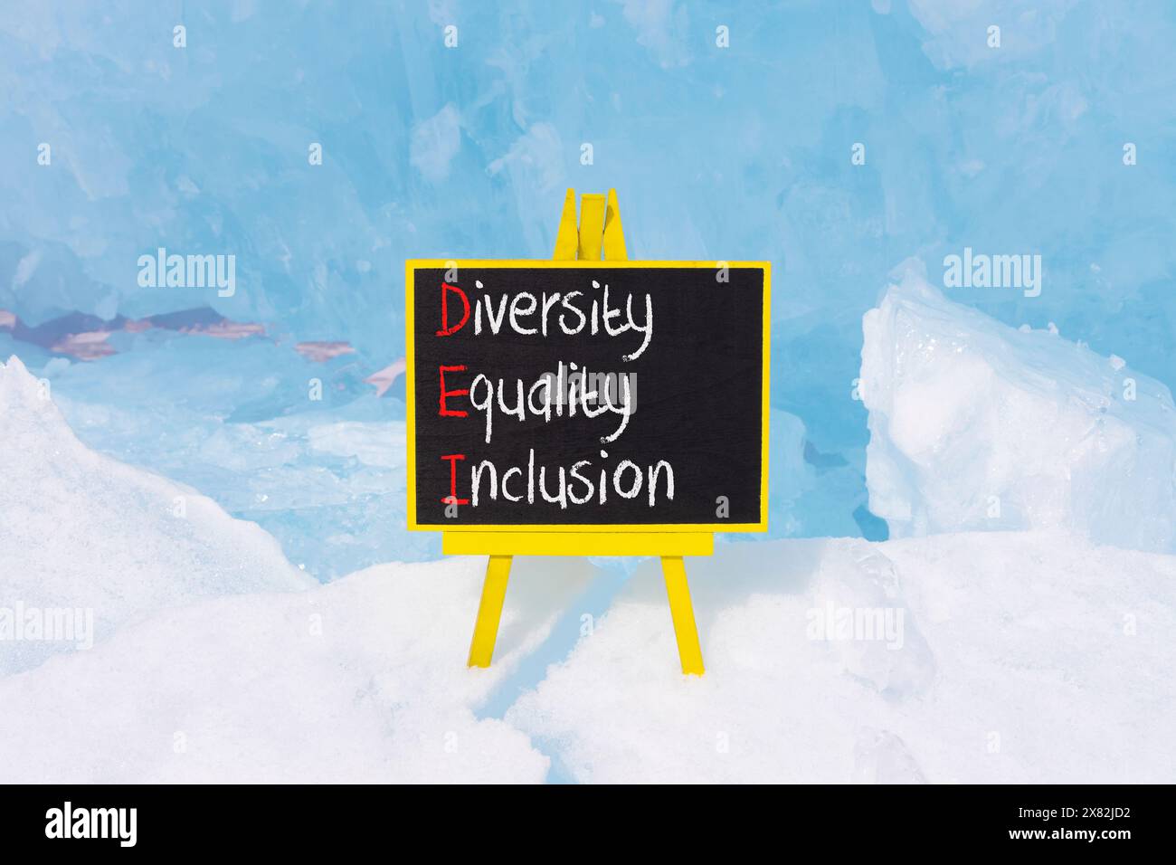 DEI diversity equality inclusion symbol. Concept words DEI diversity ...