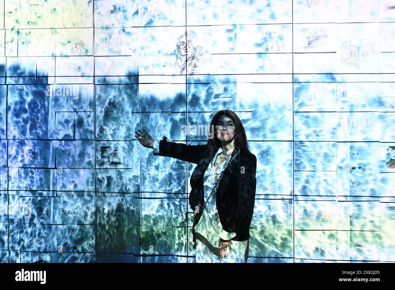 The exhibition features 18 audio-visual installations and sonic ...