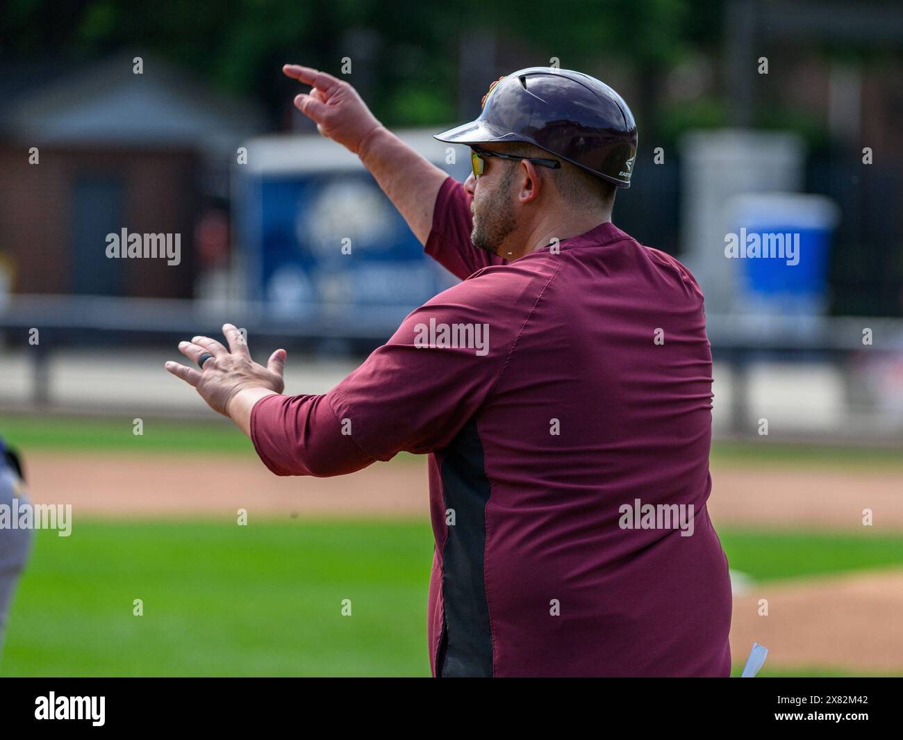 May 22, 2024: Bethune Cookman Wildcats head coach Jonathan Hernandez ...