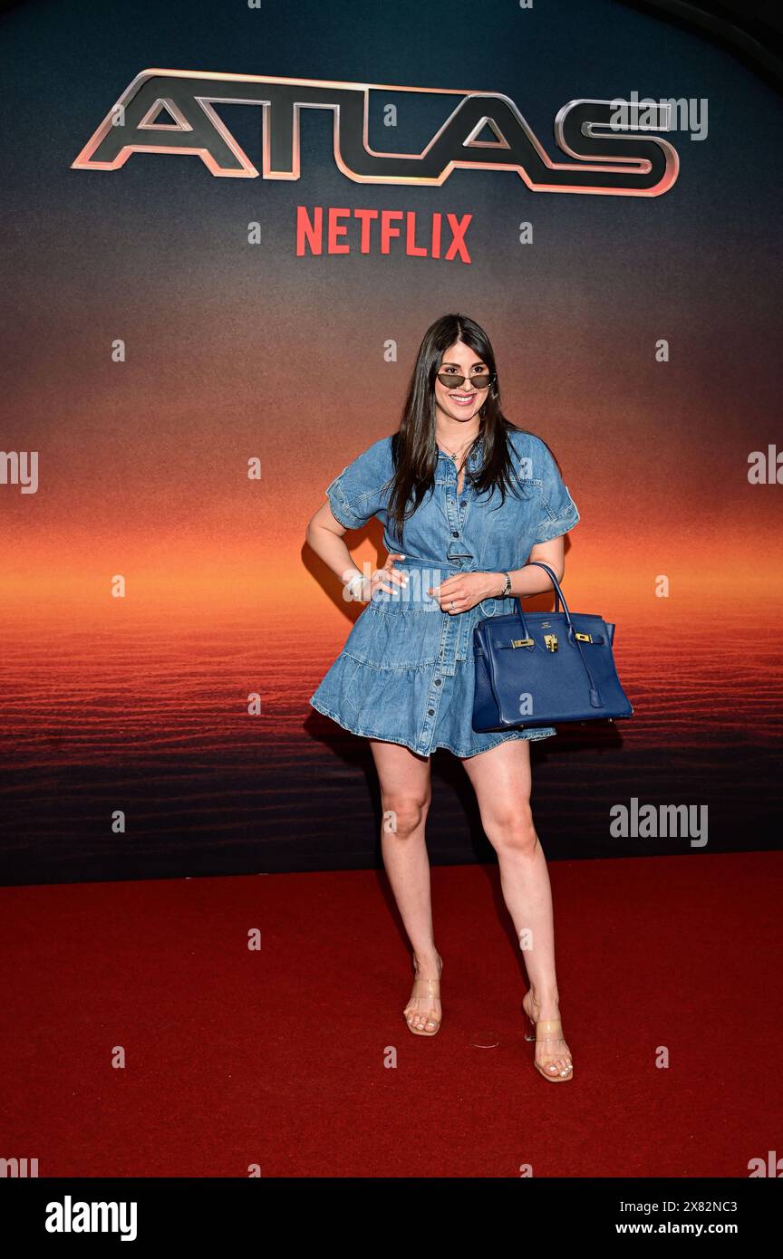 Atlas Red Carpet in Mexico City Joely Bernat Attends the red carpet of ...