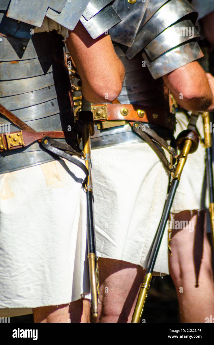 roman legionaries in a historical reenactment event Stock Photo - Alamy