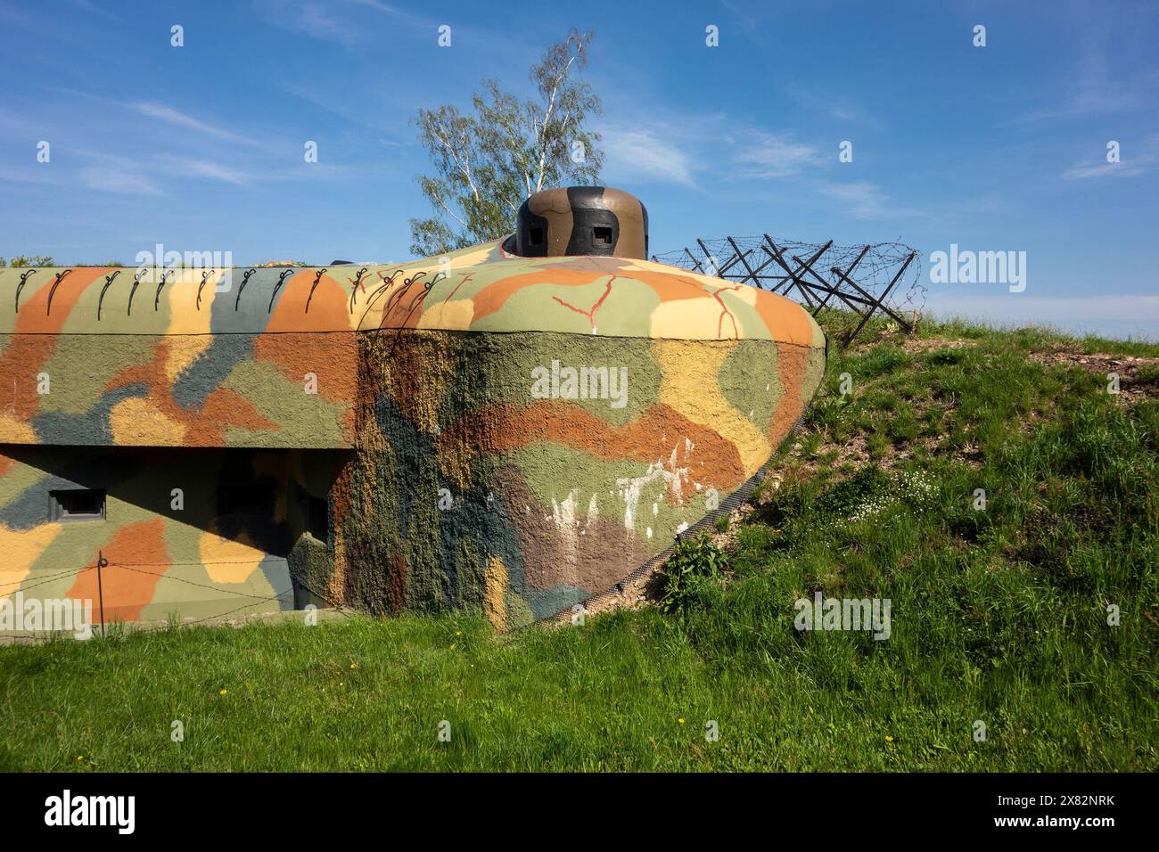 NACHOD, CZECH REPUBLIC - APRIL 28, 2018: Reconstructed N-S 82 Brezinka ...