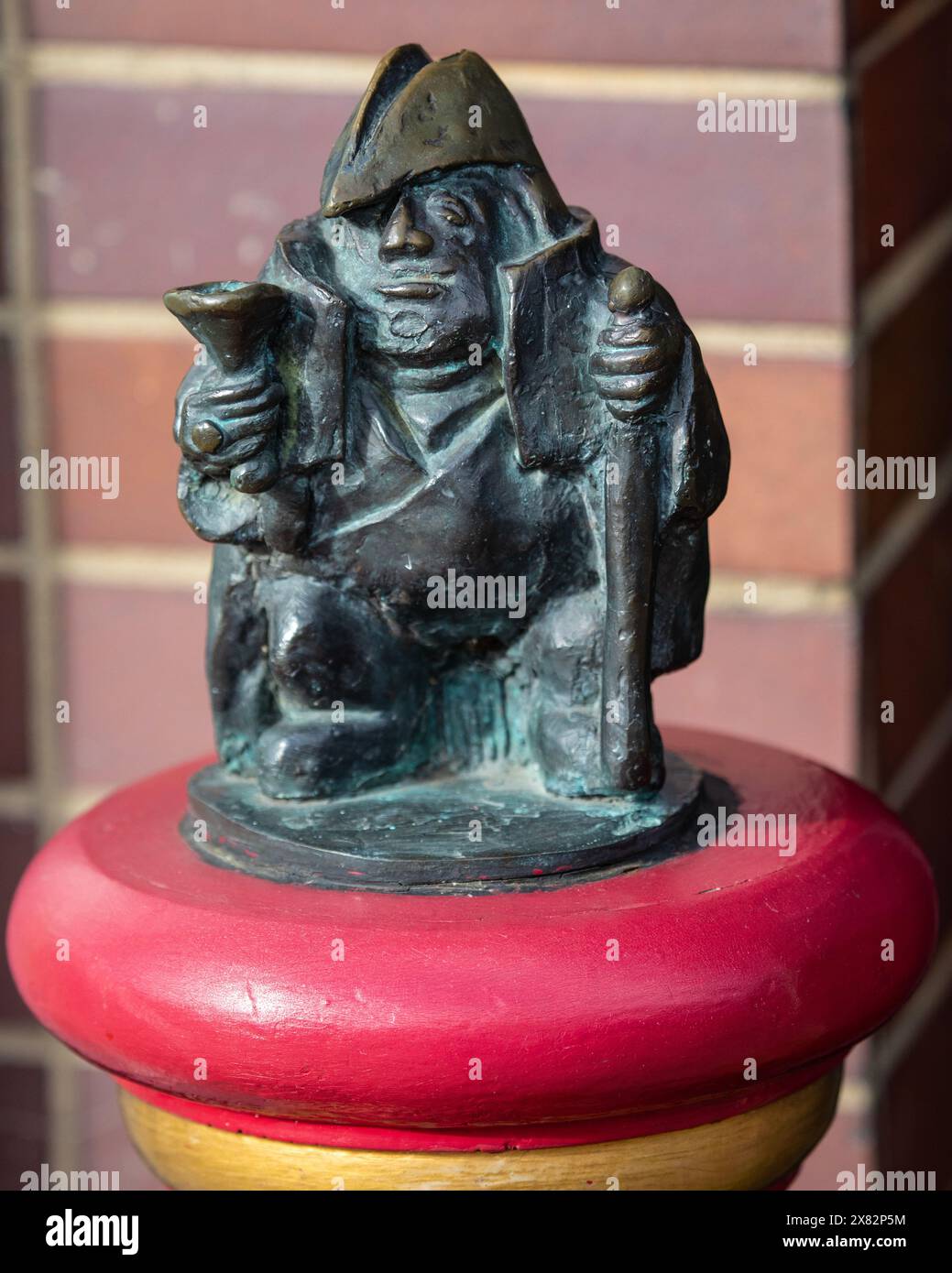 Suffolk, UK - October 28th 2023: Rotten Borough sculpture depicting ...