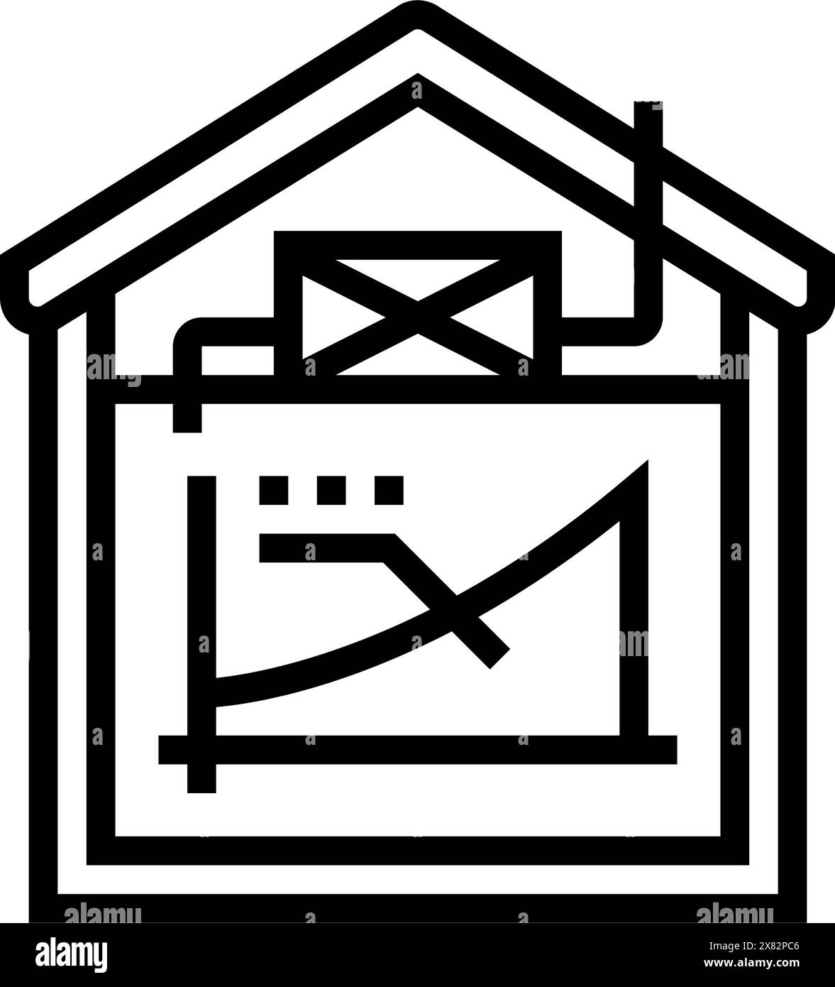 ventilation rate line icon vector illustration Stock Vector Image & Art ...