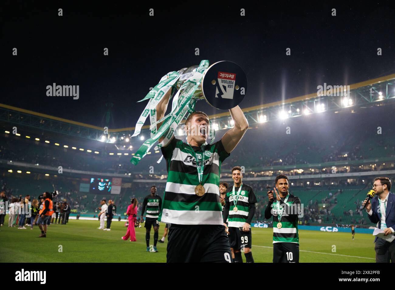 Viktor Gyokeres during Liga Portugal game between Sporting CP and GD ...