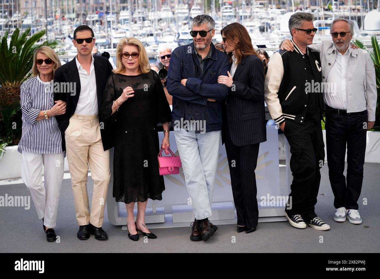 Cannes, France. 22nd May, 2024. British actor Hugh Skinner, French ...