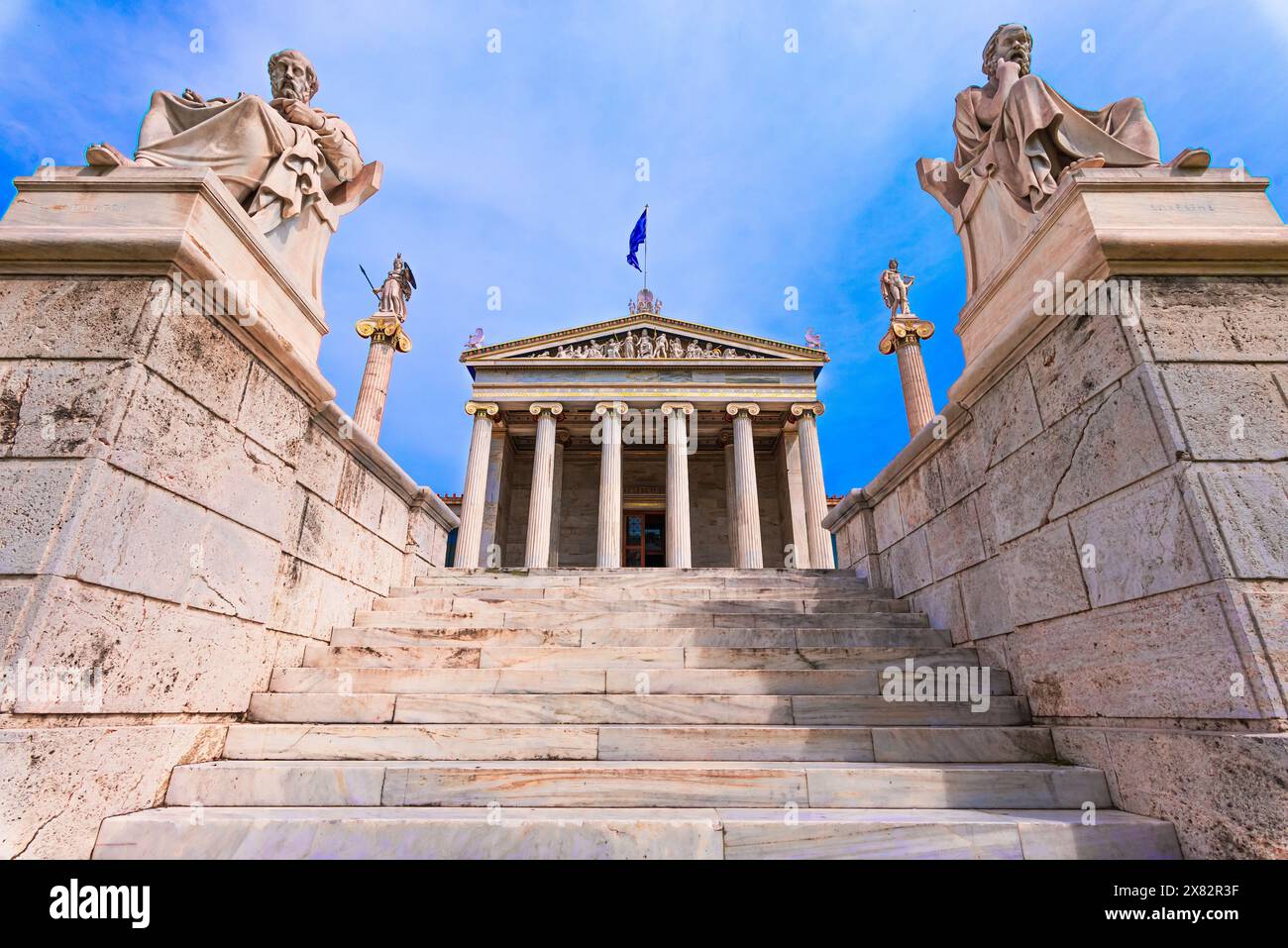 Academy of Athens, Greece: An emblematic building, part of the ...