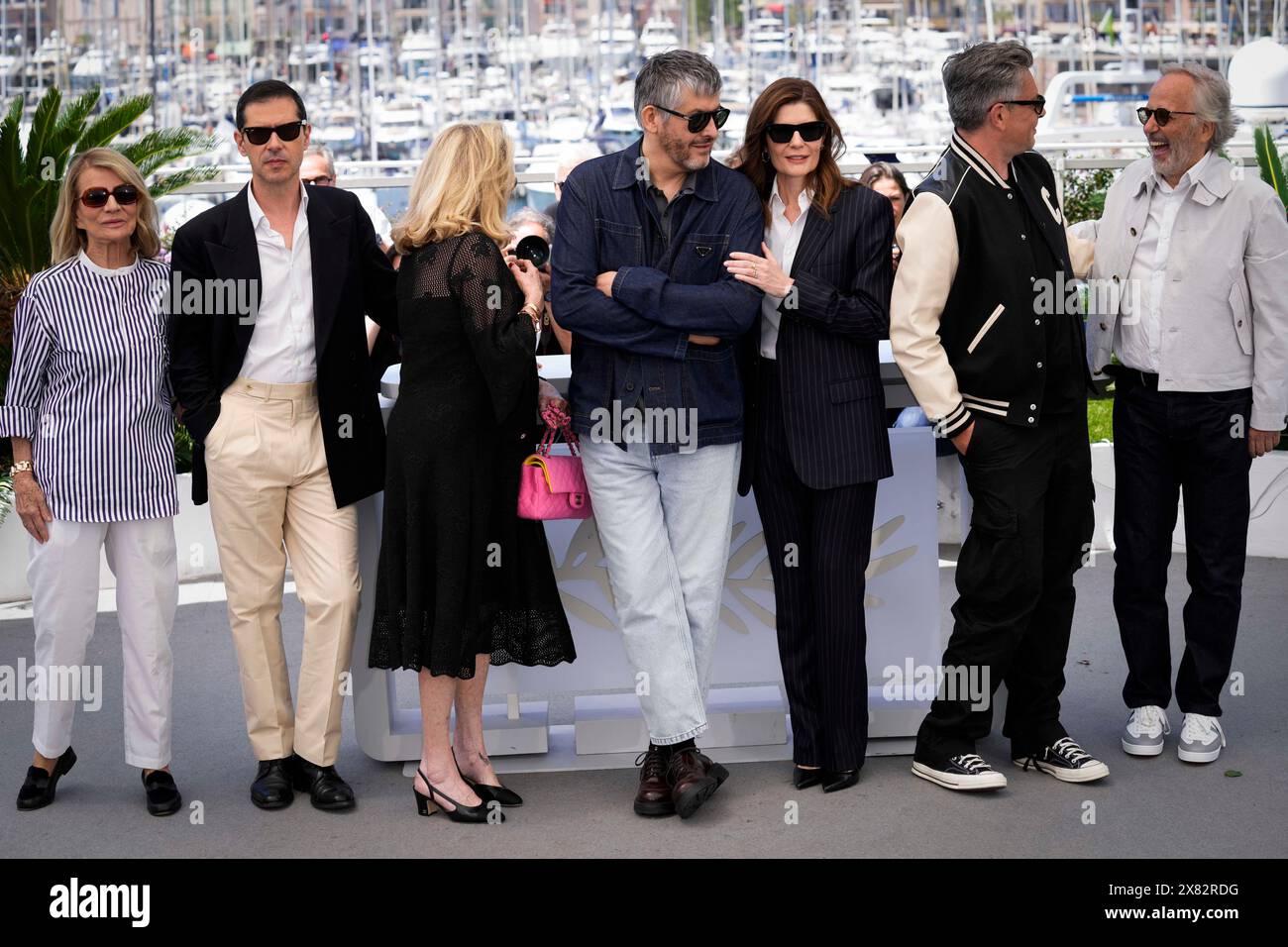 Cannes, France. 22nd May, 2024. British actor Hugh Skinner, French ...