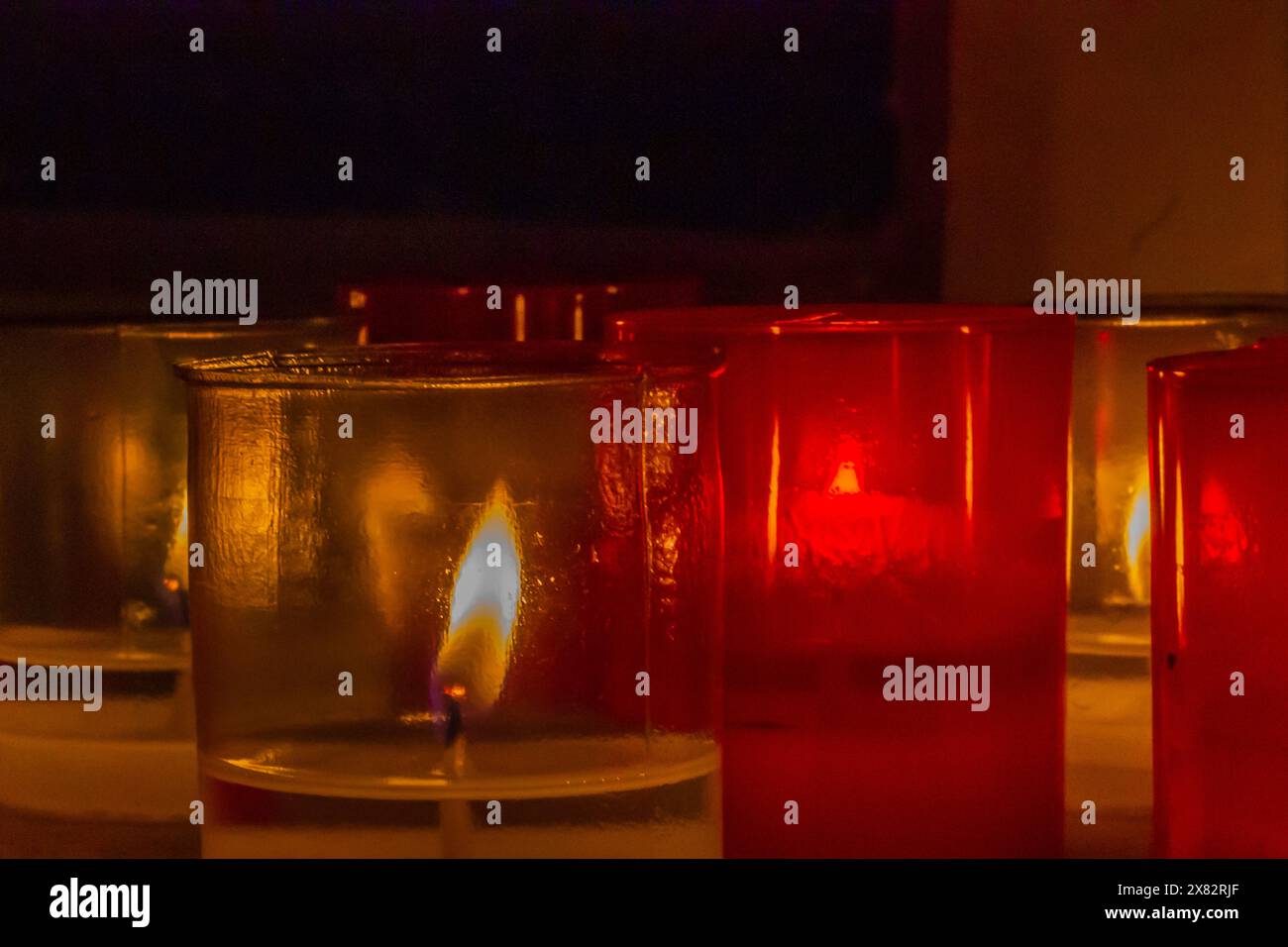 Birgufest candlelight: atmospheric celebration with flickering flame in ...