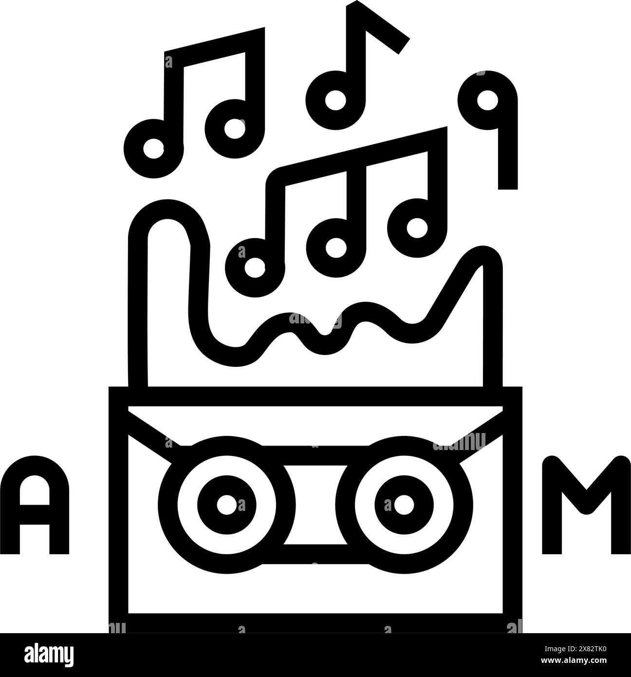 alternative music goth subculture line icon vector illustration Stock ...