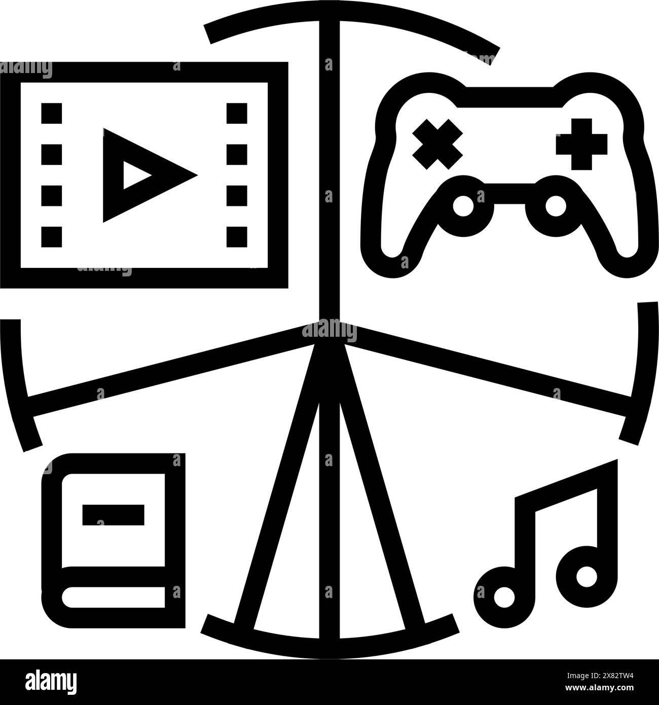 otaku lifestyle otaku line icon vector illustration Stock Vector Image ...