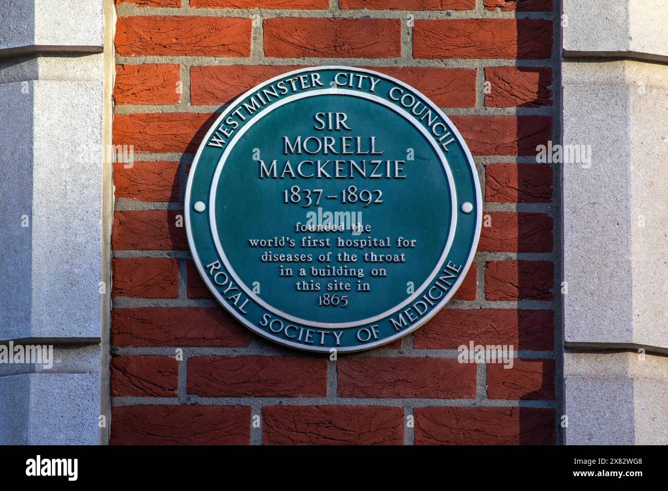 London, UK - January 15th 2024: A plaque on Golden Square in London, UK ...