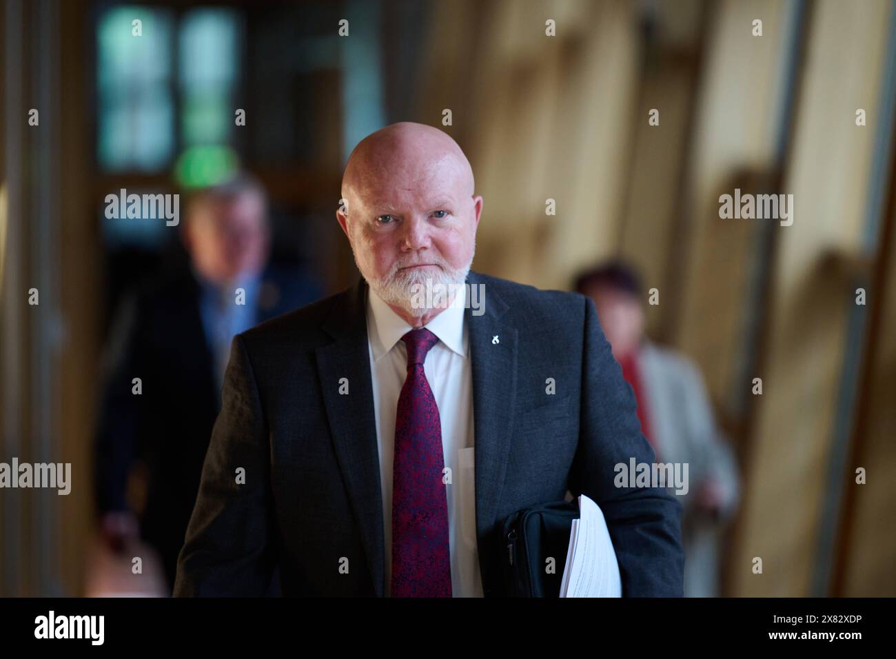 Edinburgh Scotland, UK 22 May 2024. Colin Beattie MSP at the Scottish ...