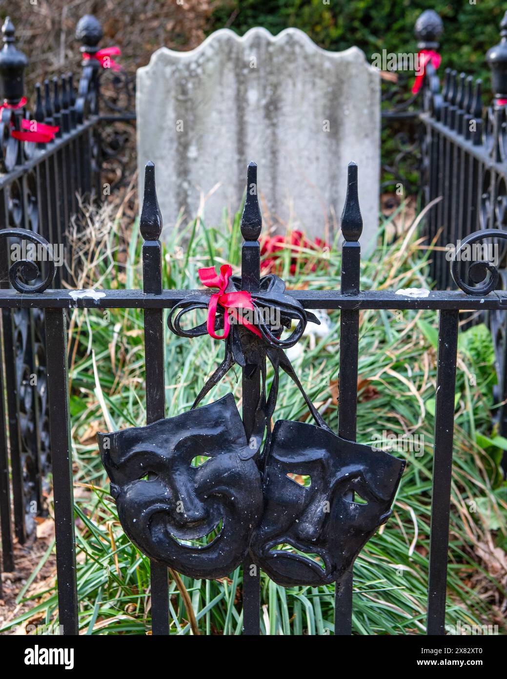 The grave of famous clown Joseph Grimaldi, located in Jospeh Grimaldi ...