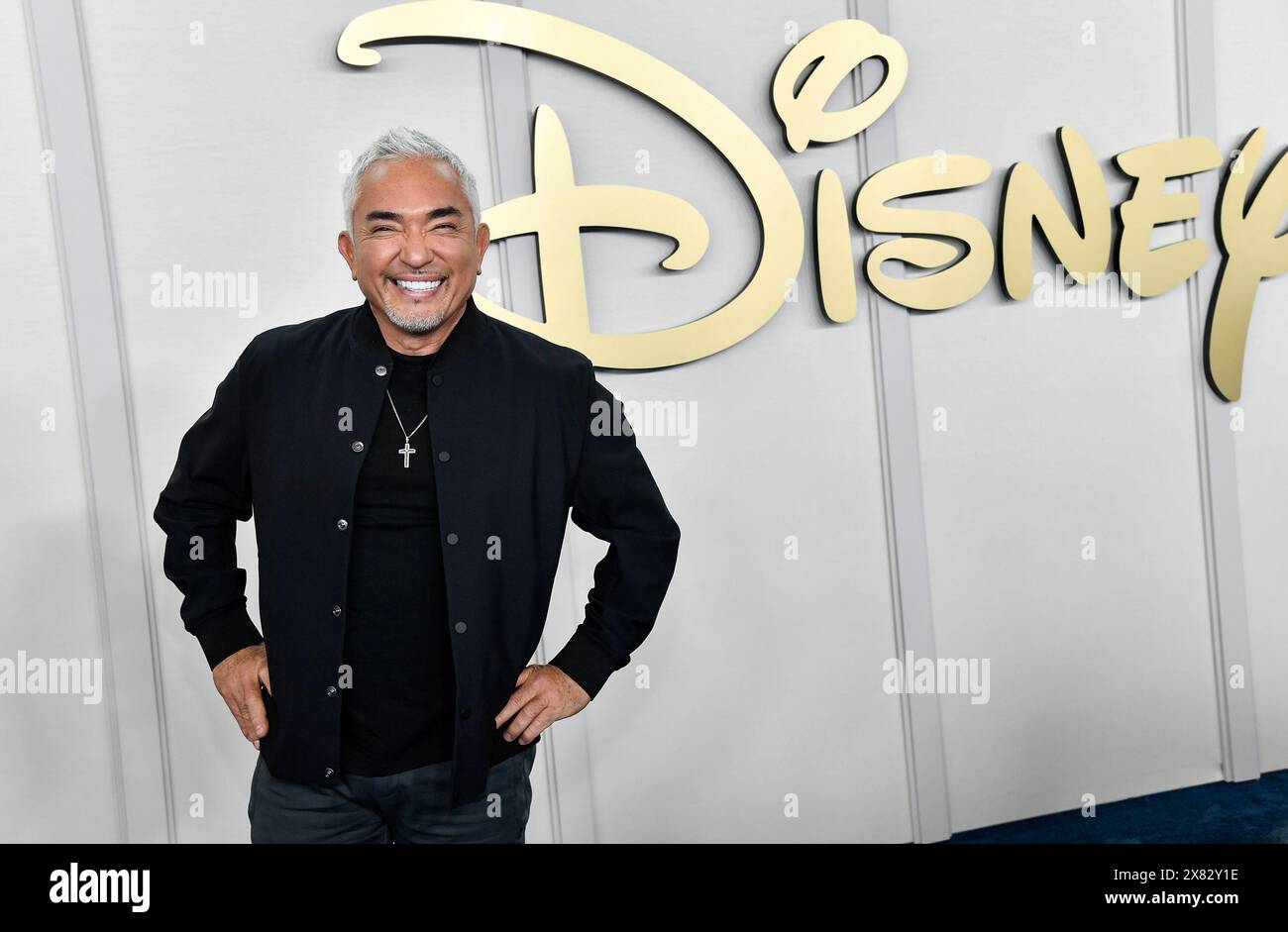 Cesar Millan attends the Disney 2024 Upfront at the North Javits Center on Tuesday, May 14, 2024 ...