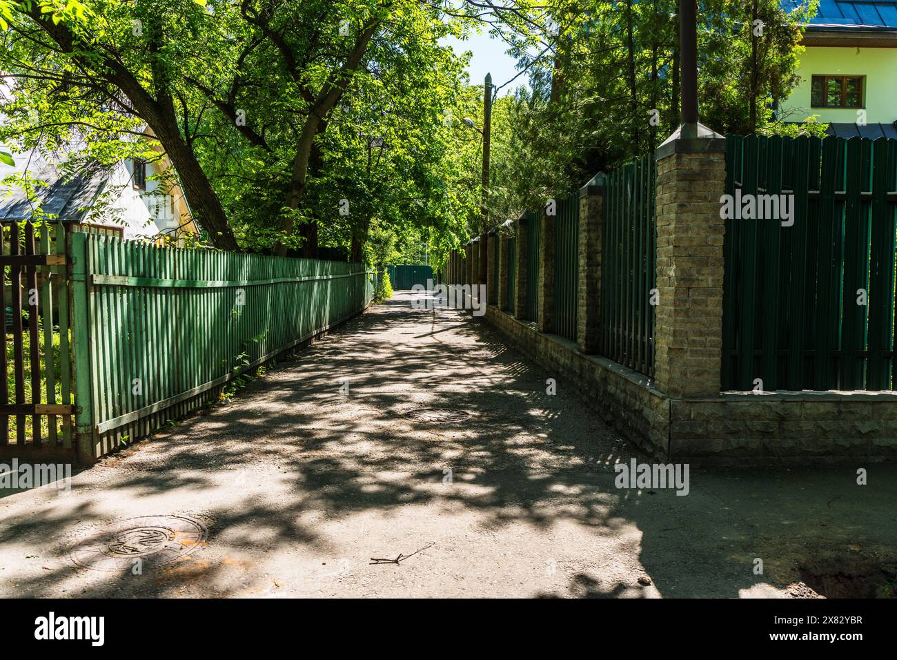 Moscow, Russia - May 18, 2024: The shortest and smallest street in ...