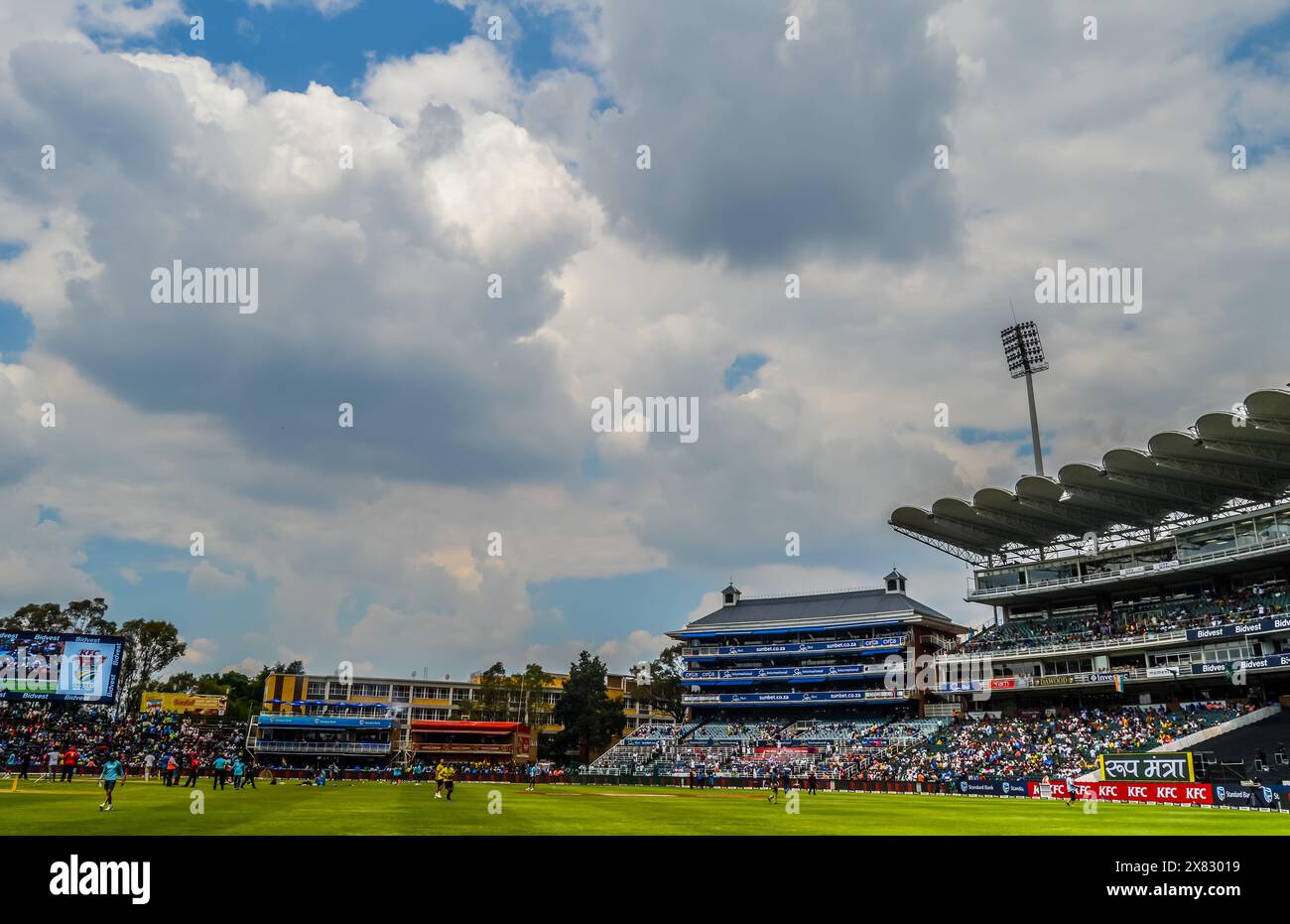 Cricket test johannesburg hi-res stock photography and images - Alamy