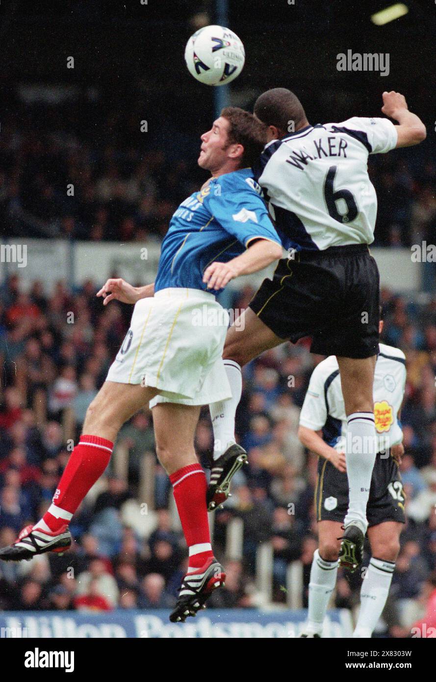 PORTSMOUTH V SHEFFIELD WEDNESDAY, 2000 Lee Bradbury and Wednesday ...