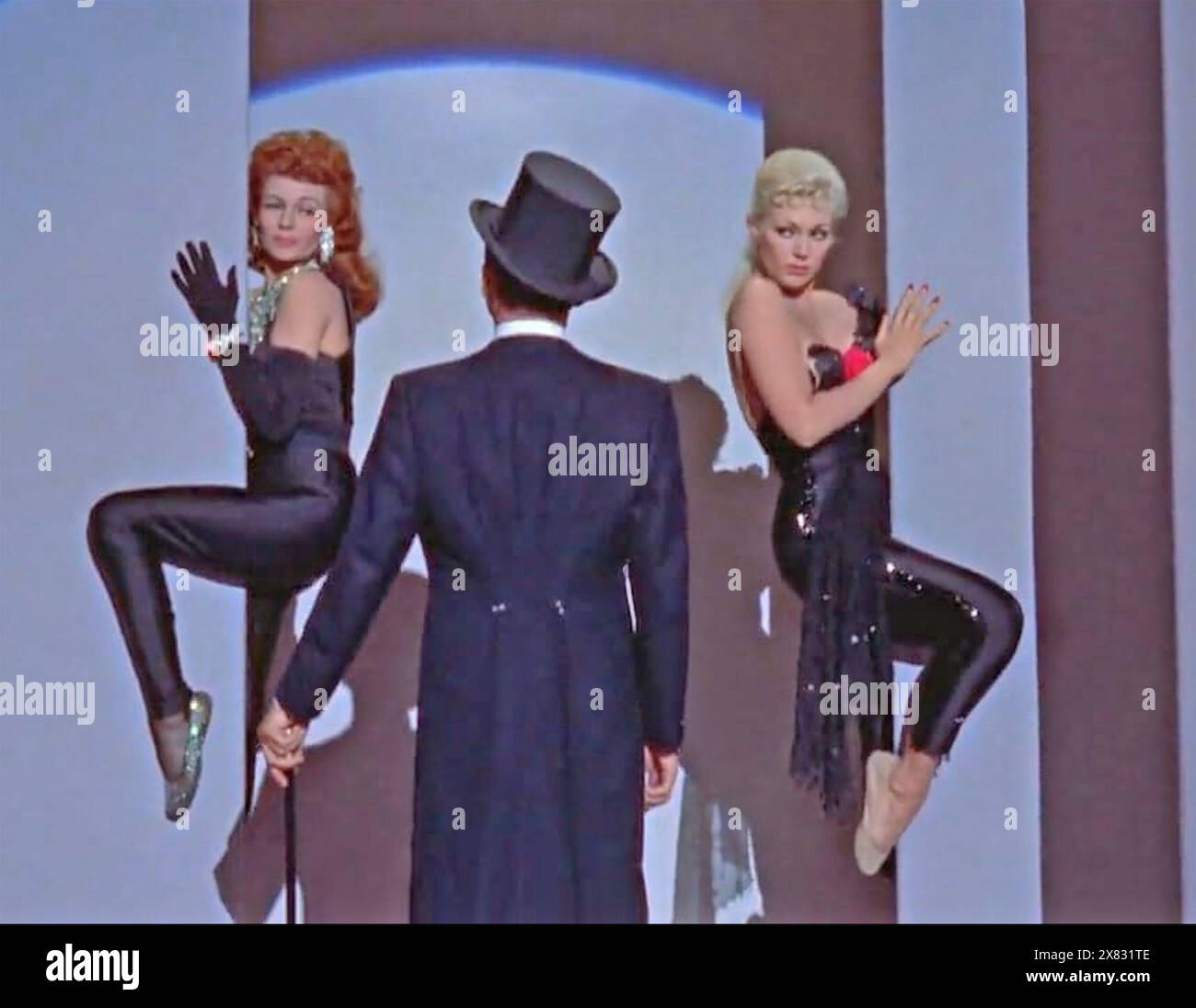 PAL JOEY 1957 Columbia Pictures film with Frank Sinatra as "Pal" Joey Evans, Kim Novak right as ...