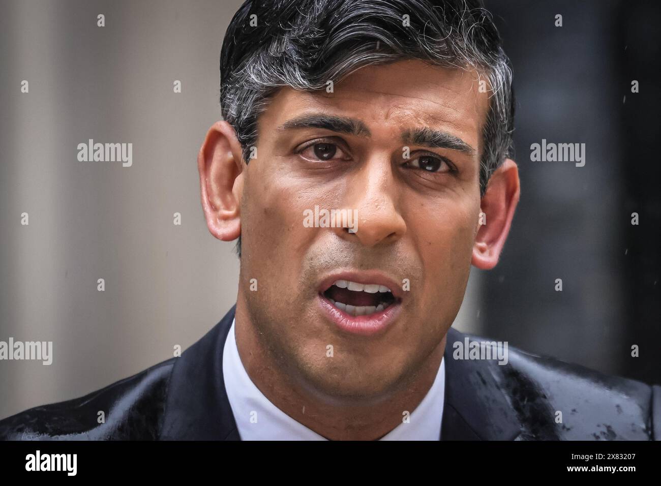 London Uk 22nd May 2024 Rishi Sunak Prime Minister Of The United