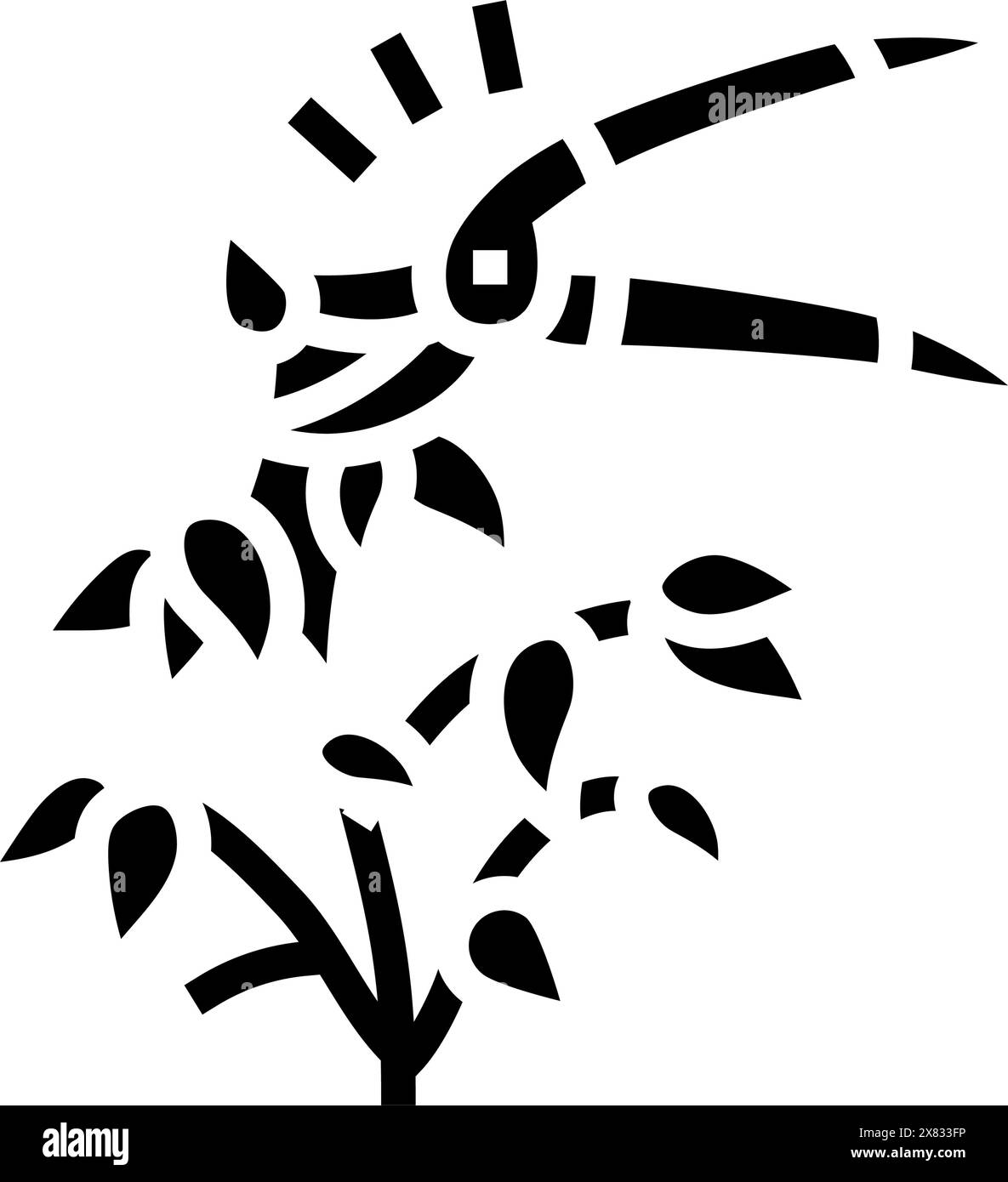 pruning urban gardening glyph icon vector illustration Stock Vector ... pruning urban gardening glyph icon vector illustration Stock Vector ...