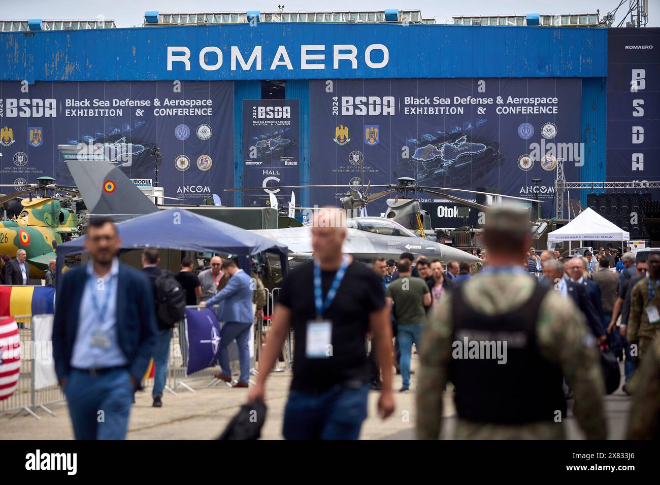 Bucharest, Romania. 22nd May, 2024: Black Sea Defense, Aerospace and ...