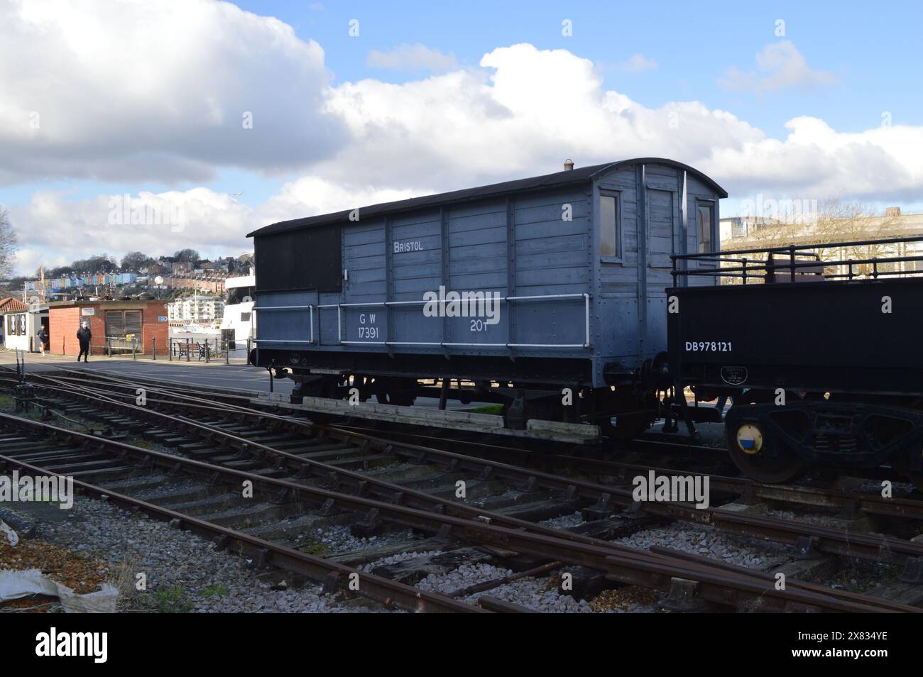 GWR Toad Brakevan of the Bristol Harbour Railway. 26th February 2024 ...