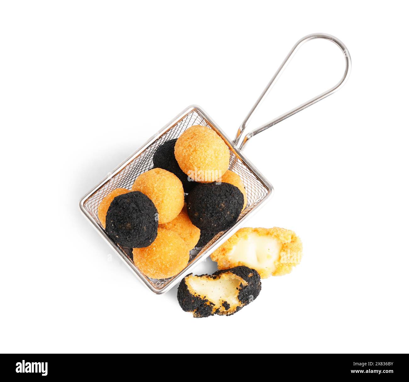 Frying deep fried Cut Out Stock Images & Pictures - Alamy