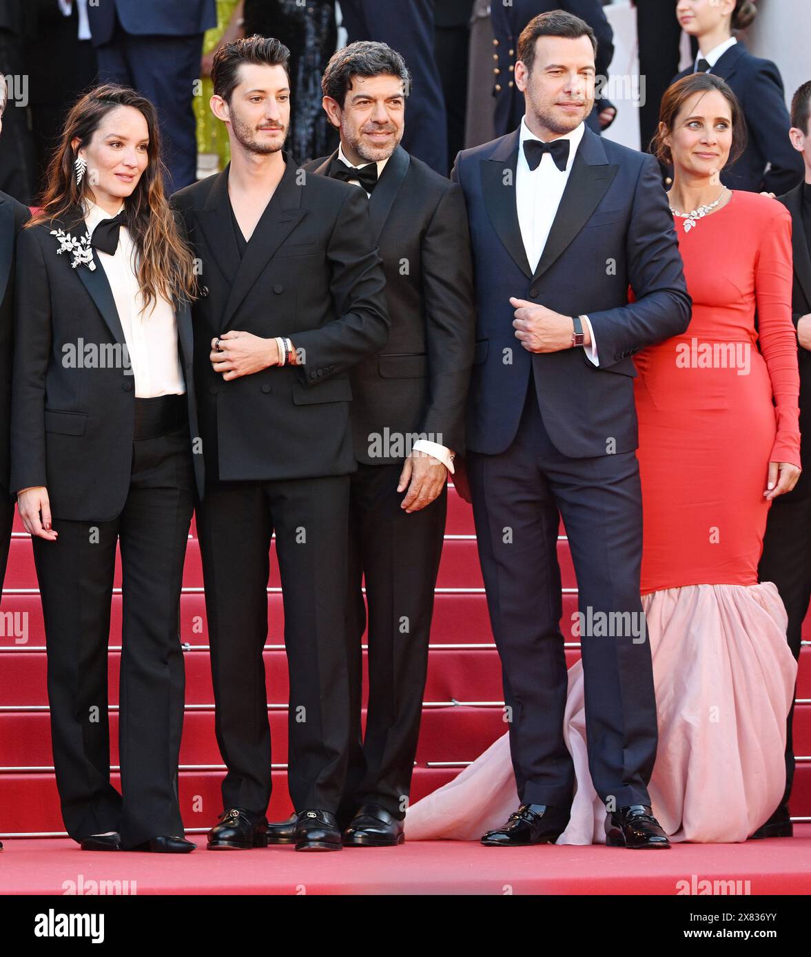 Italian actor Pierfrancesco Favino, French actors Laurent Lafitte ...