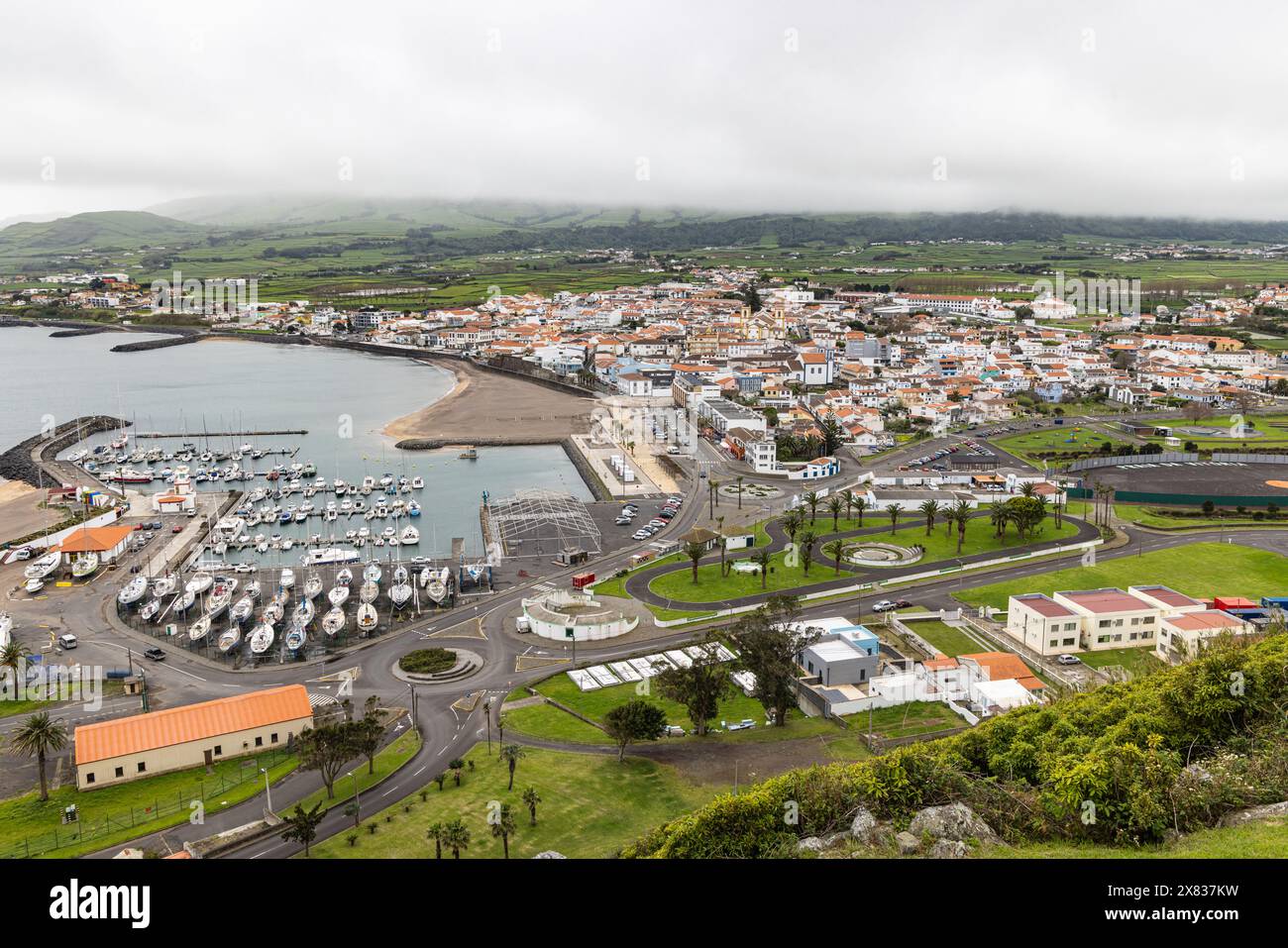 Praia da Vitoria, Terceira, Azores, Portugal. March 29, 2022. The ...