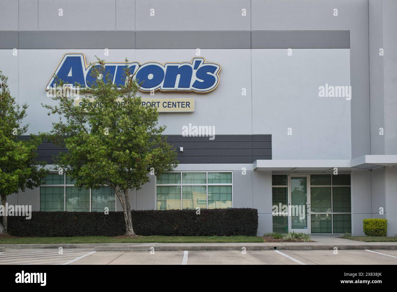 Houston, Texas USA 04-07-2024: The Aaron's Company office business ...