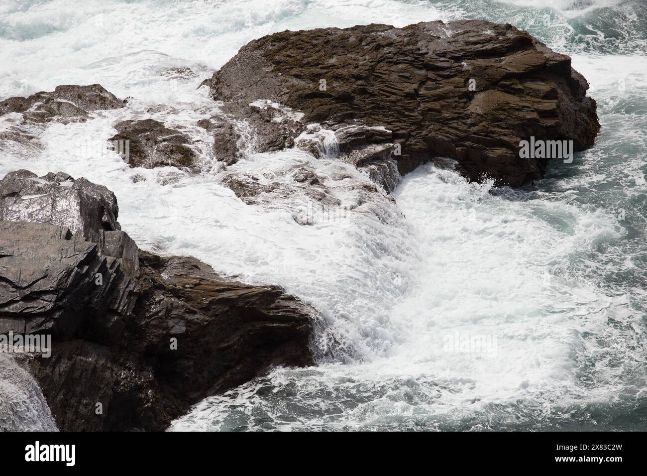 Trevose Dinas Head Stock Photo - Alamy