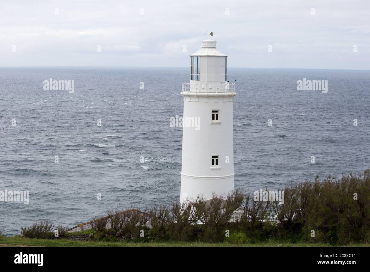Trevose Dinas Head Lighthouse Stock Photo - Alamy
