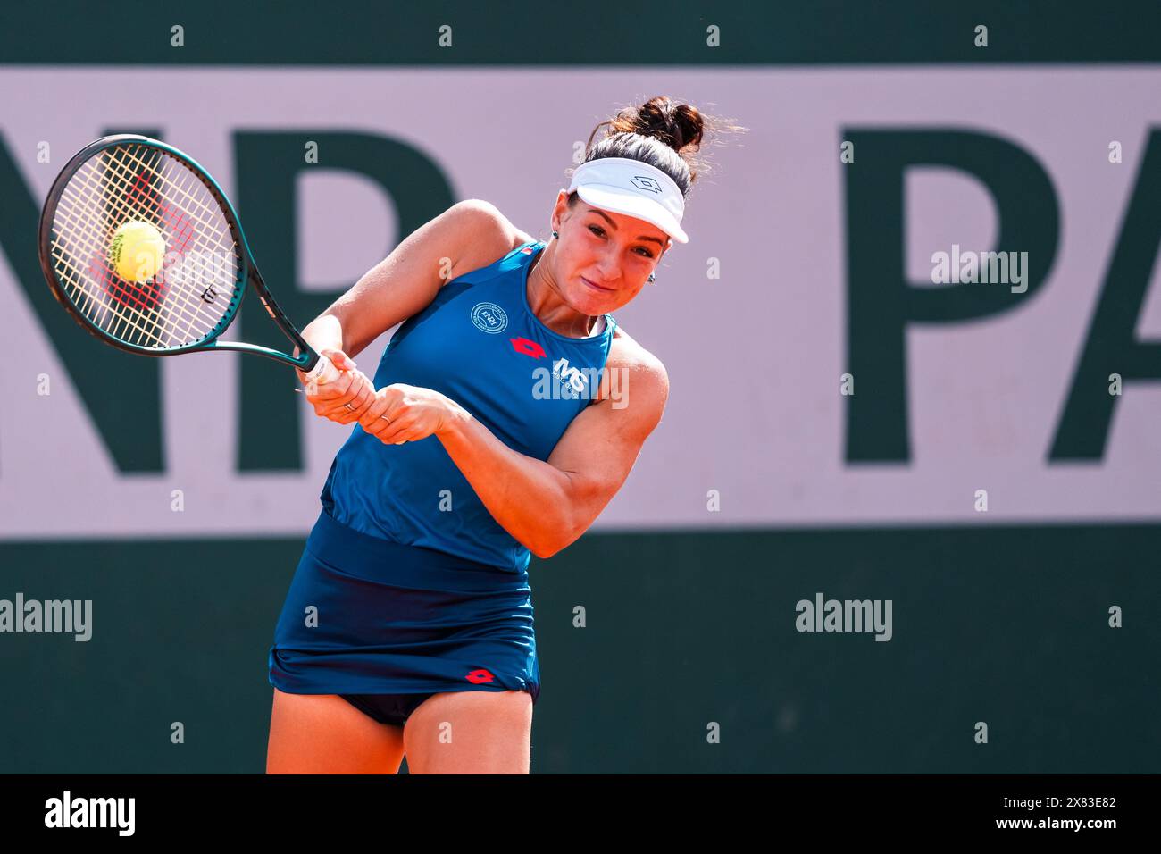 Darja SEMENISTAJA (LET) during the Roland-Garros 2024, ATP and WTA ...