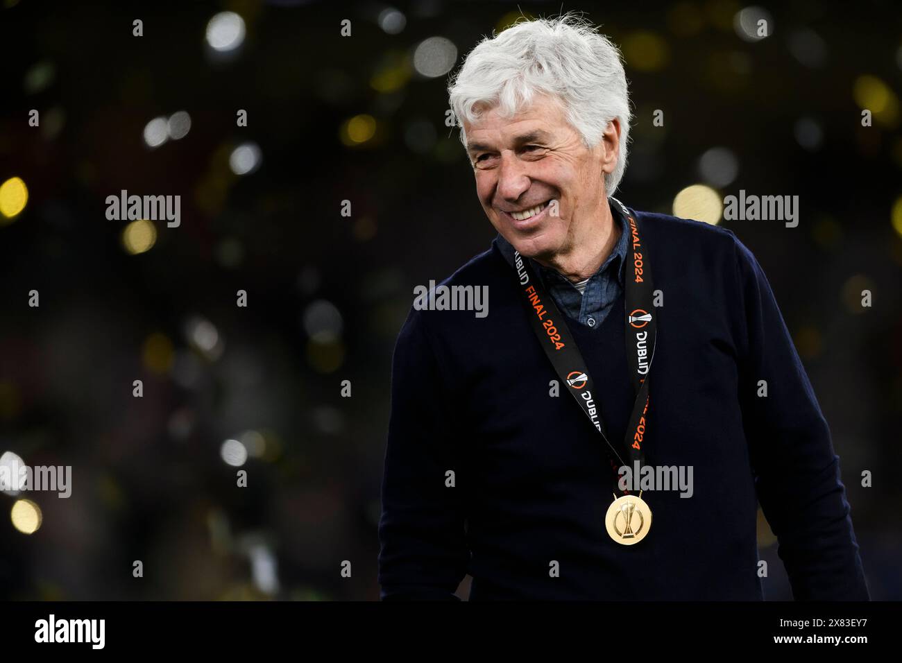 Gasperini atalanta europa league final hi-res stock photography and ...