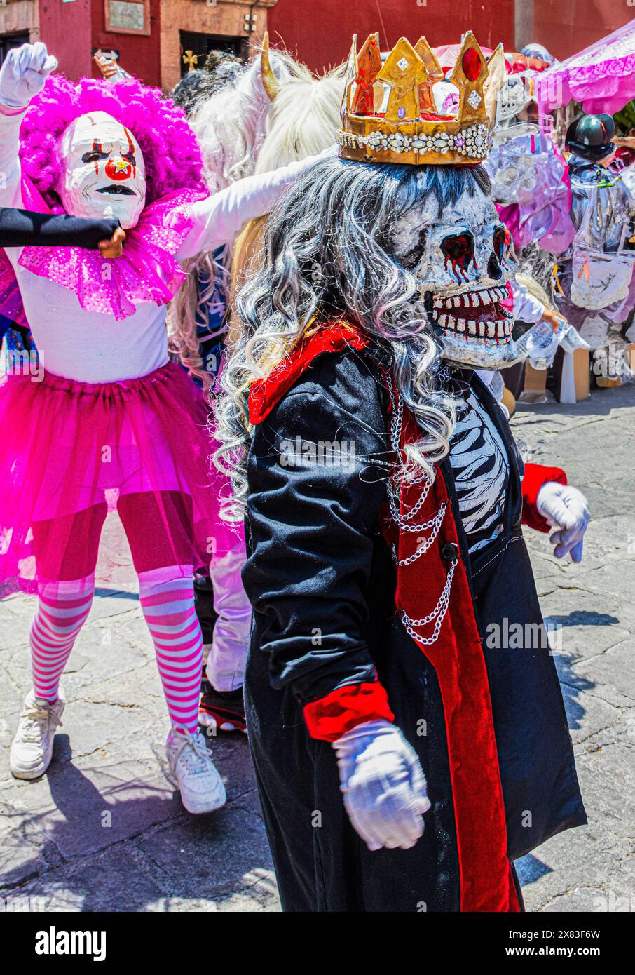 Costumes for the celebration of San Pascual Baylon in San Miguel de ...