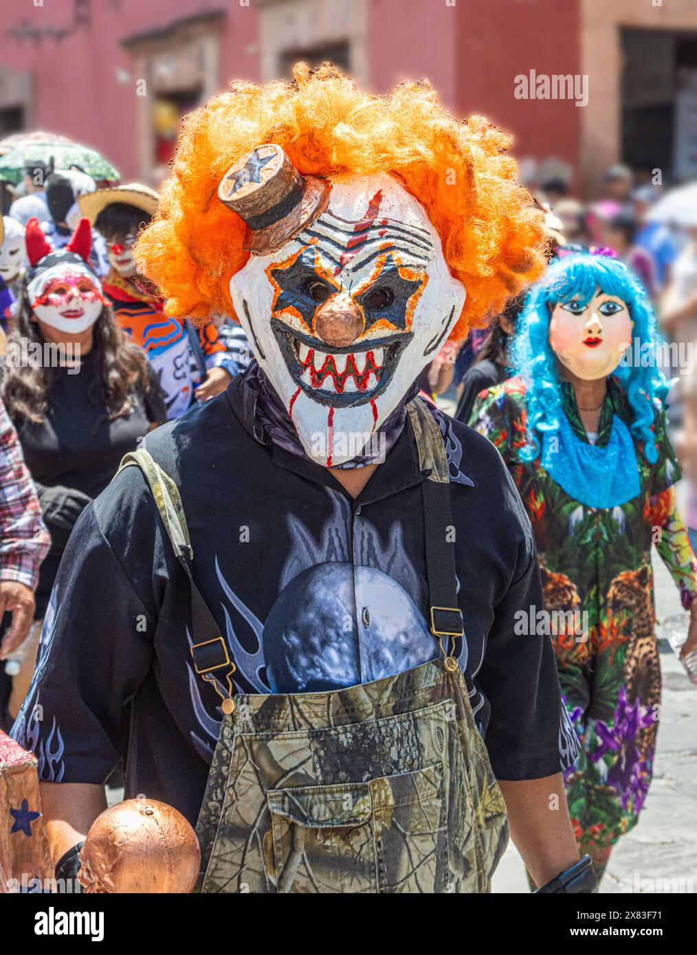Costumes for the celebration of San Pascual Baylon in San Miguel de ...