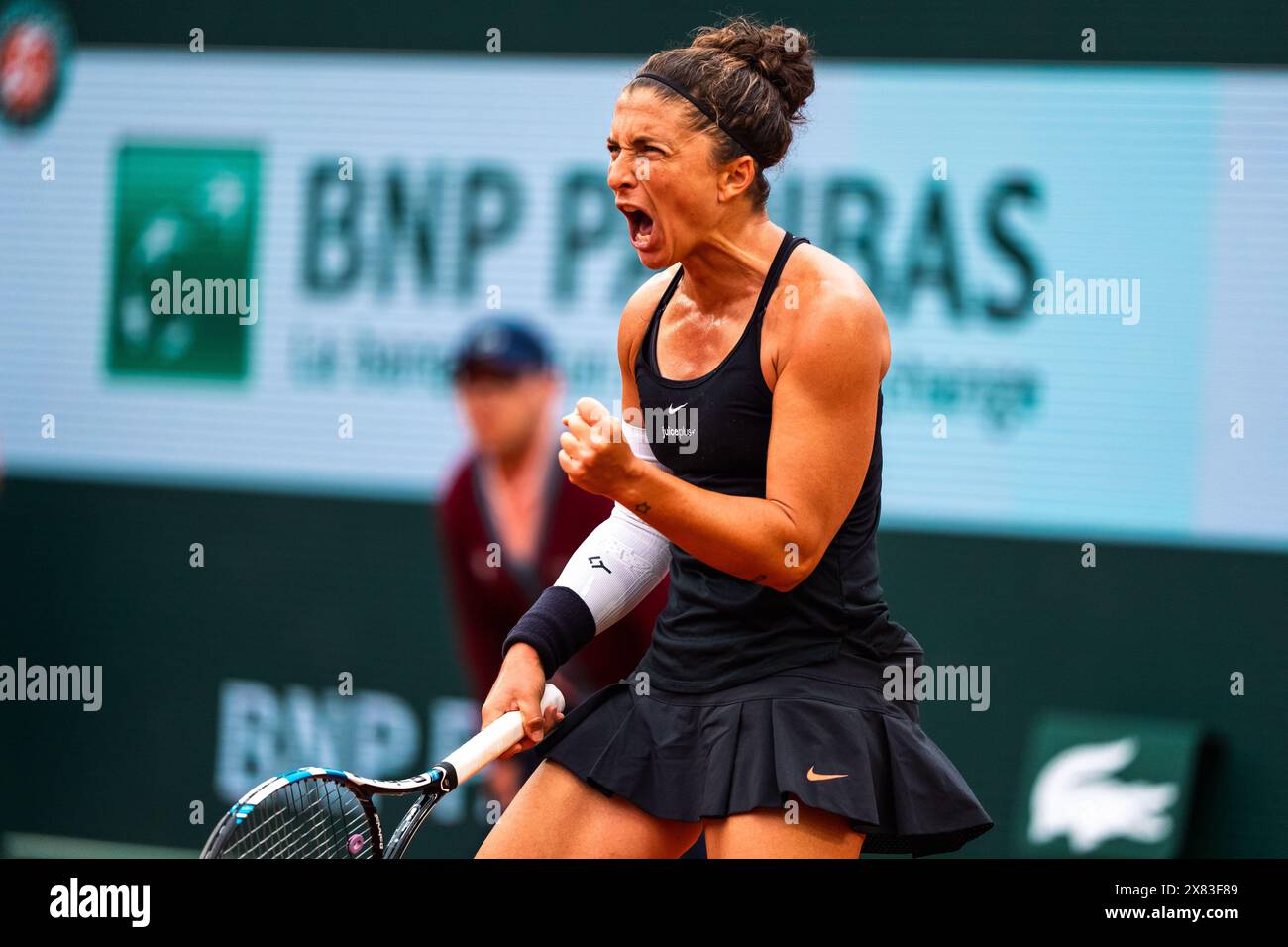 Sara ERRANI (ITA) during the Roland-Garros 2024, ATP and WTA Grand Slam ...