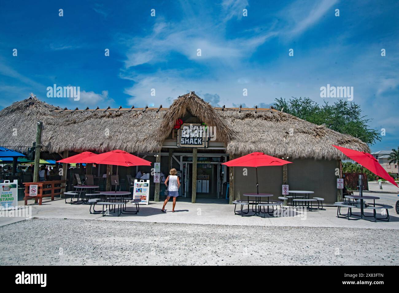 Phuzzy's Boat Shack, St. James City, Florida, USA Stock Photo - Alamy