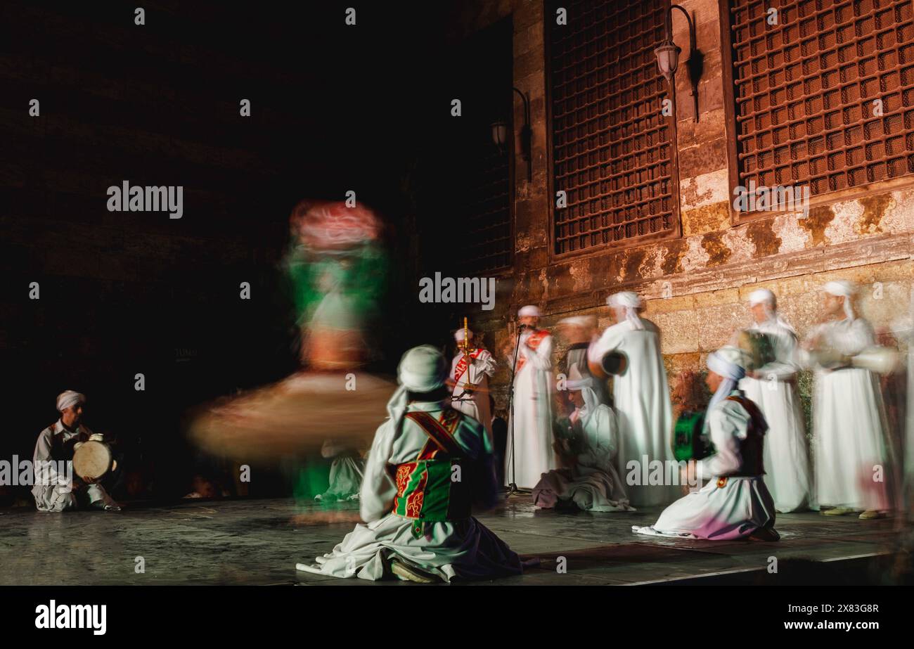 photo capturing the mesmerizing Tannoura dance performance by the (Am ...