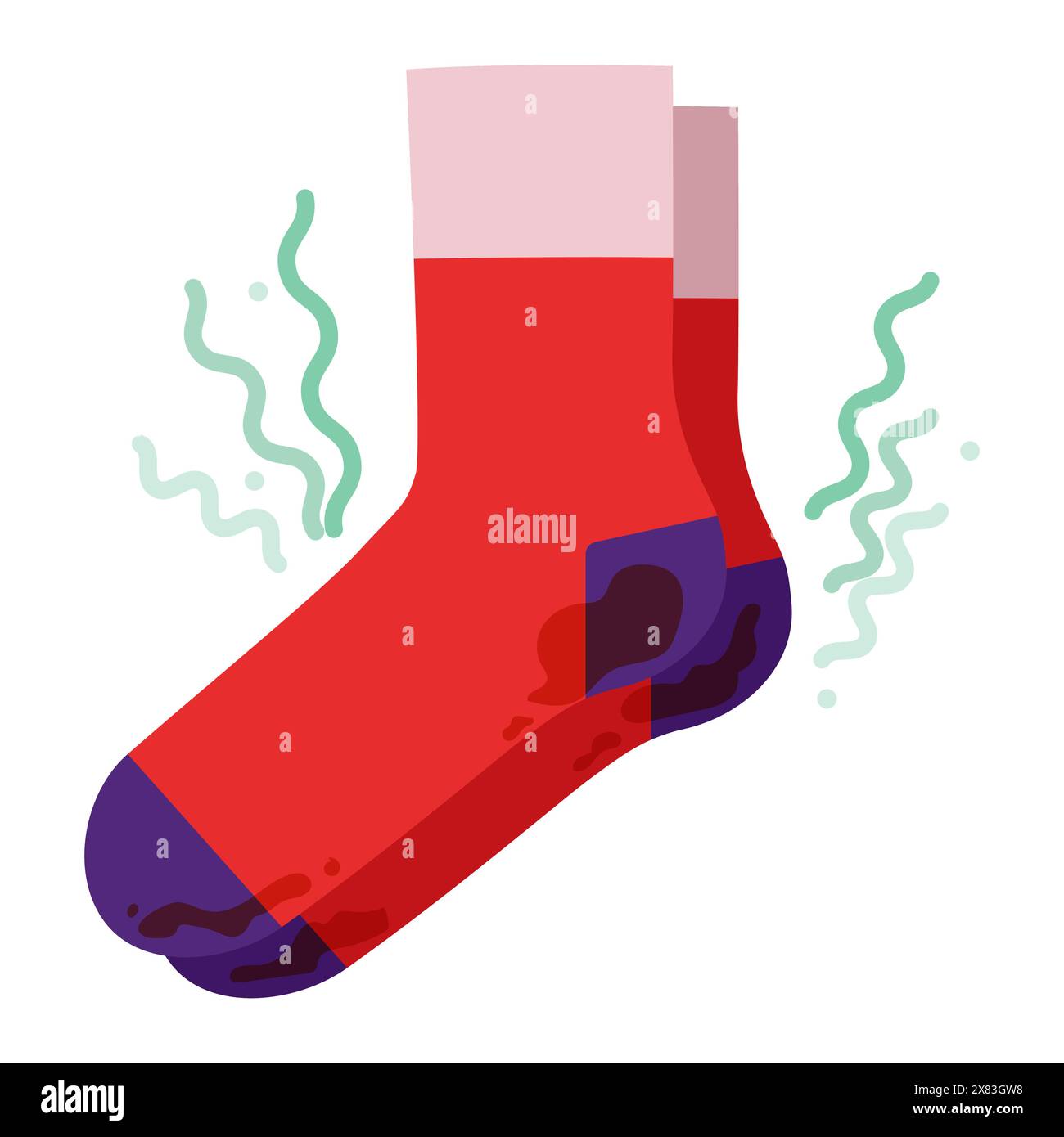 Torn stockings Stock Vector Images - Alamy