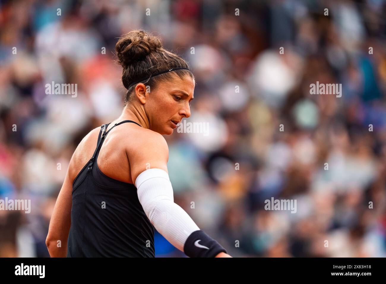 Sara ERRANI (ITA) during the Roland-Garros 2024, ATP and WTA Grand Slam ...