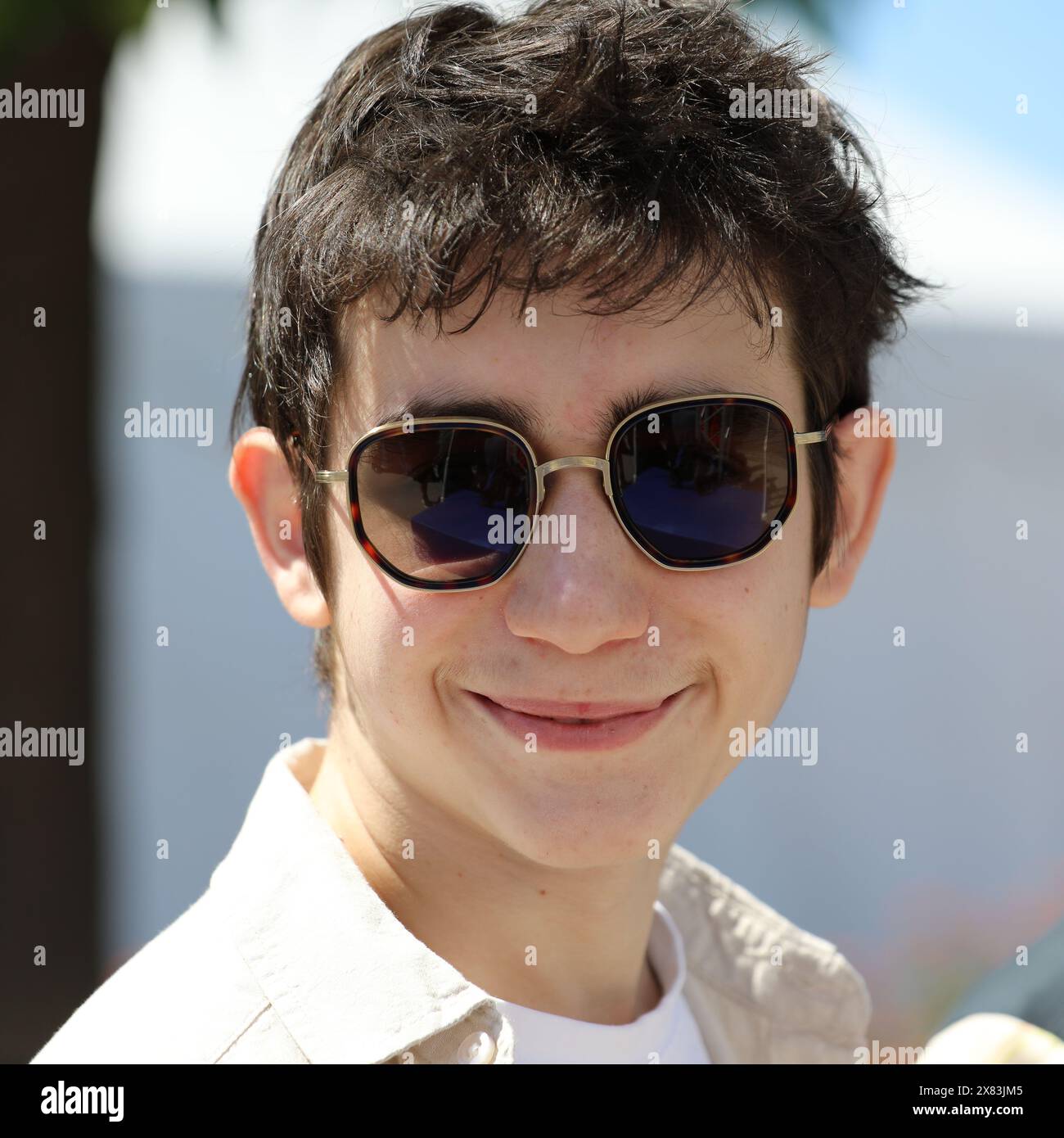 May 22, 2024, Cannes, Cote D'azur, France: MILO MACHADO-GRANER poses ...