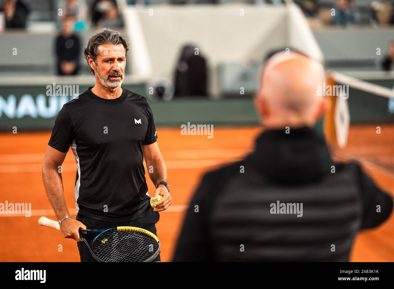 Coach Patrick Mouratoglou (FRA) during the Roland-Garros 2024, ATP and WTA Grand Slam tennis ...