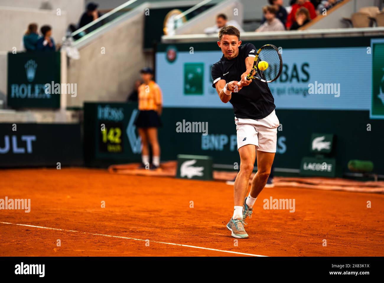 Ugo BLANCHET (FRA) during the Roland-Garros 2024, ATP and WTA Grand Slam tennis tournament on ...