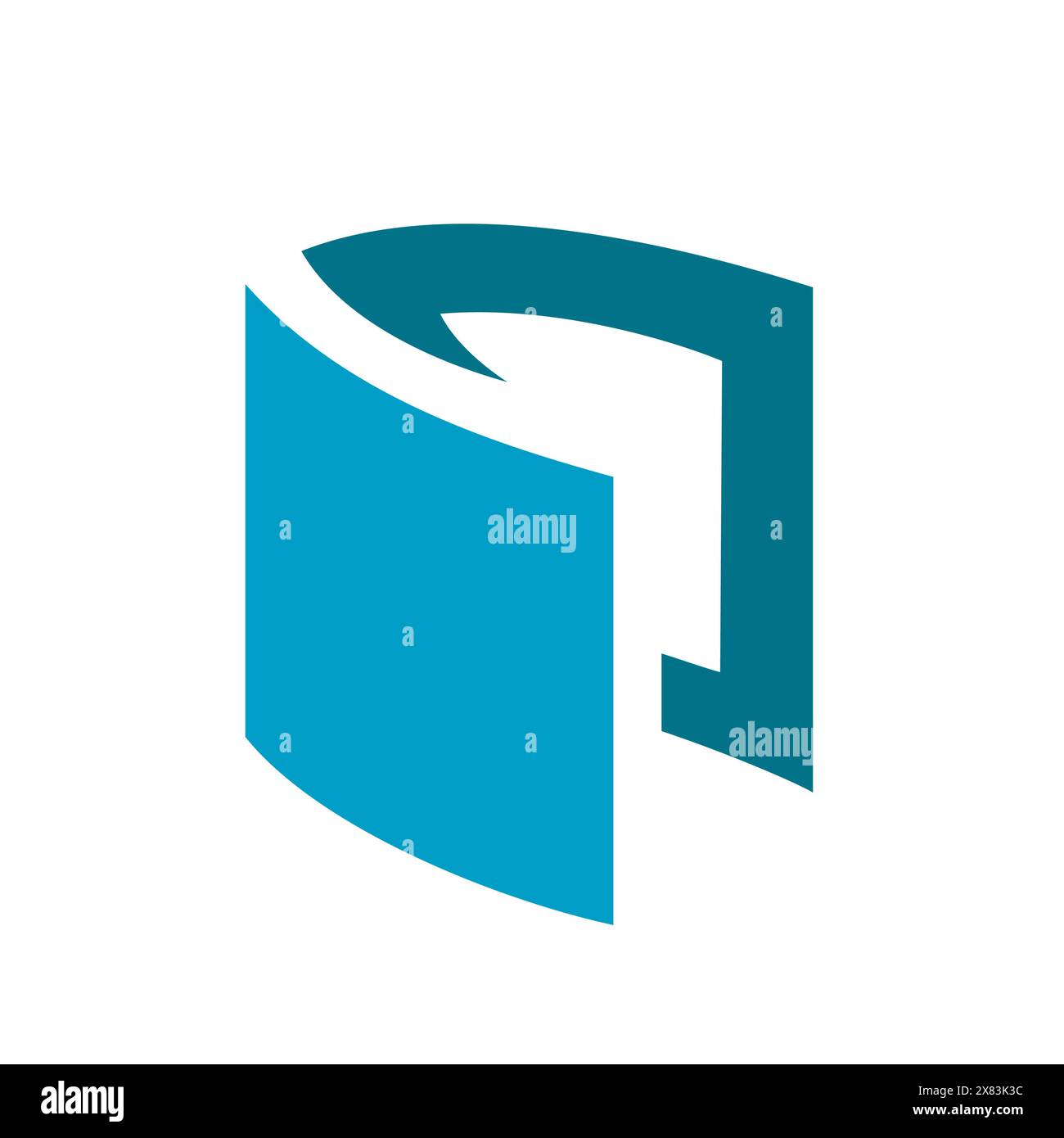 Unique book symbol, vector logo design Stock Vector Image & Art - Alamy