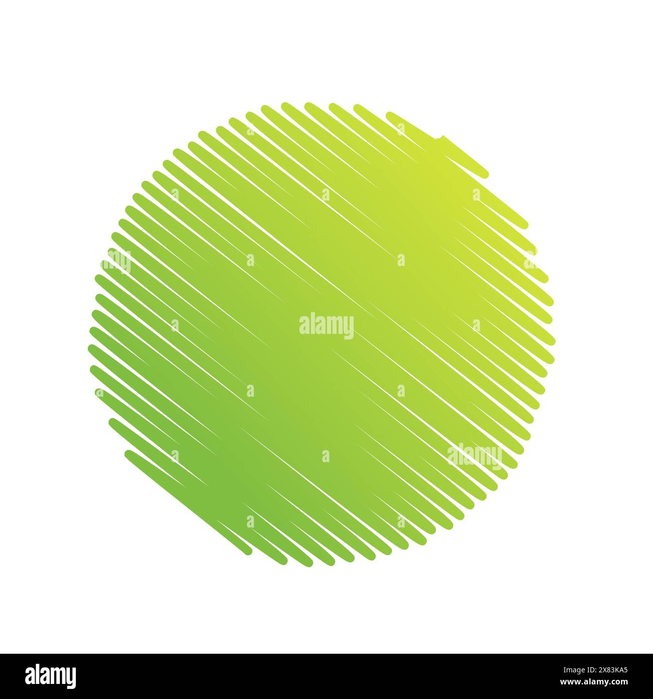 Green Sketchy Abstract Circle Scribble Background Stock Vector Image & Art - Alamy