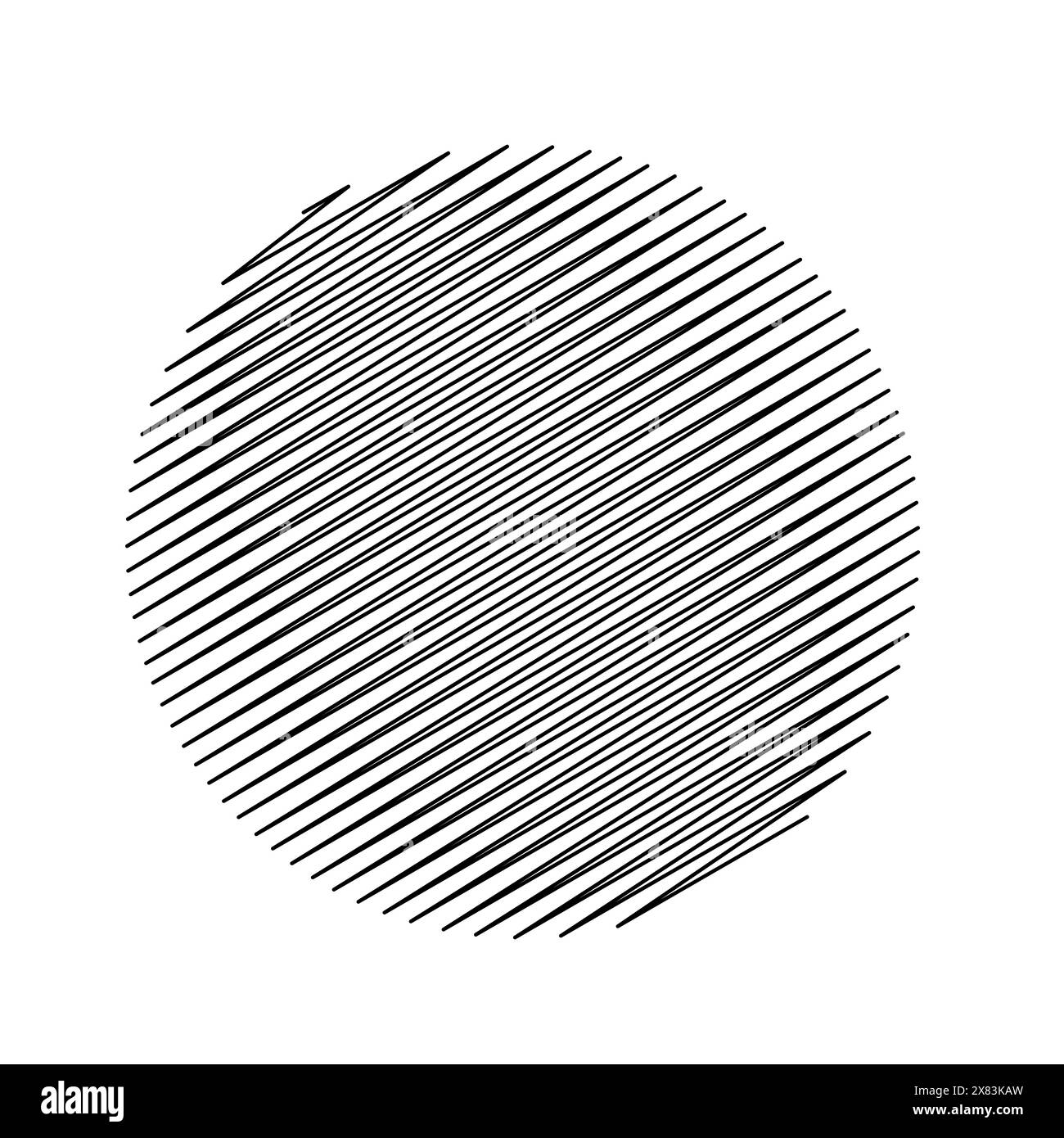 Vector Abstract Circle Scribble Background Stock Vector Image & Art - Alamy