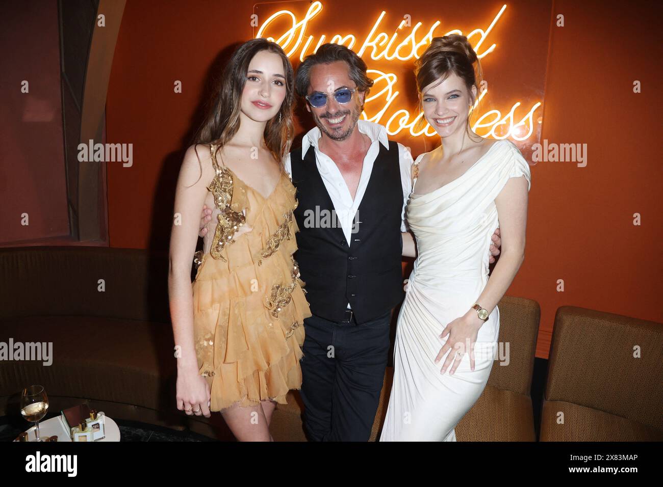 Cannes, France. 22nd May, 2024. Savannah Hennessy, Kilian Hennessy and ...